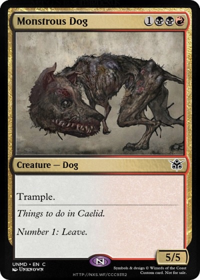 MTGNexus - Monstrous Dog