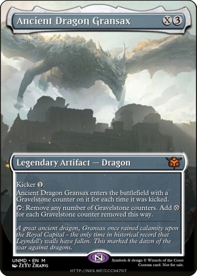MTGNexus - Ancient Dragon Gransax