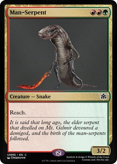 MTGNexus - Man-Serpent