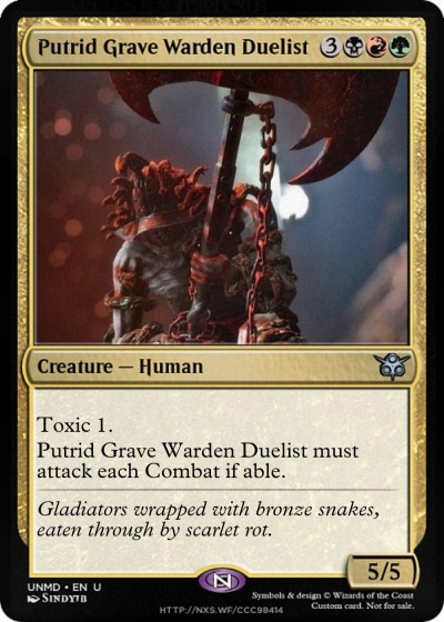 MTGNexus - Putrid Grave Warden Duelist
