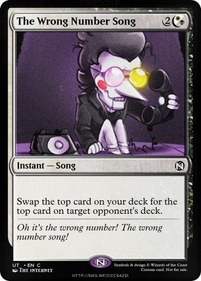 MTGNexus - The Wrong Number Song