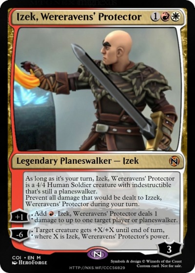 MTGNexus - Izek, Wereravens' Protector