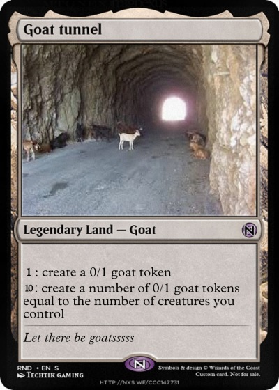 MTGNexus - Goat tunnel