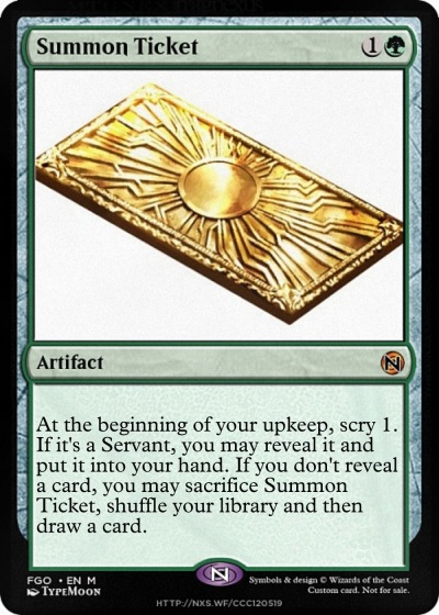 MTGNexus - Summon Ticket
