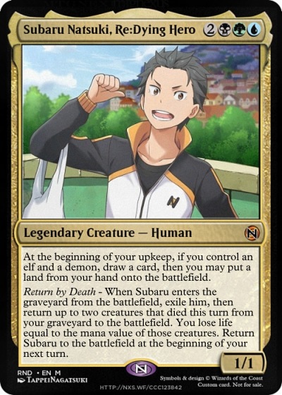 MTGNexus - Subaru Natsuki, Re:Dying Hero