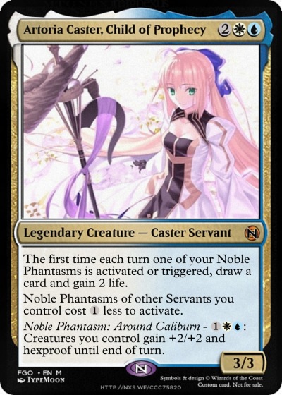 MTGNexus - Artoria Caster, Child of Prophecy