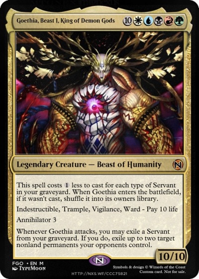 MTGNexus - Goethia, Beast I, King of Demon Gods