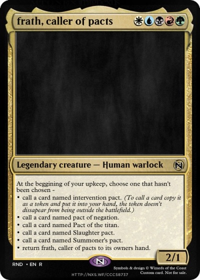 MTGNexus - frath, caller of pacts