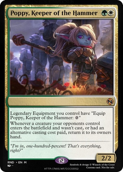 MTGNexus - Poppy, Keeper of the Hammer