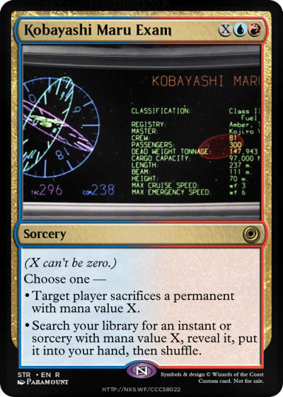 MTGNexus - Kobayashi Maru Exercise