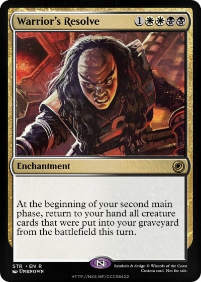 MTGNexus - Warrior's Resolve
