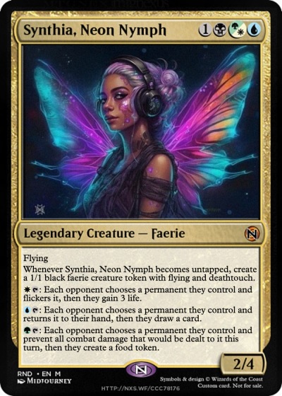 MTGNexus - Synthia, Neon Nymph