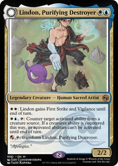 MTGNexus - Lindon, Purifying Destroyer // Lindon, Destroying Purifier