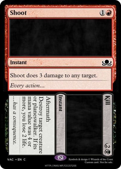 MTGNexus - Shoot // Kill