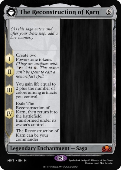 MTGNexus - The Reconstruction of Karn // Karn Reborn