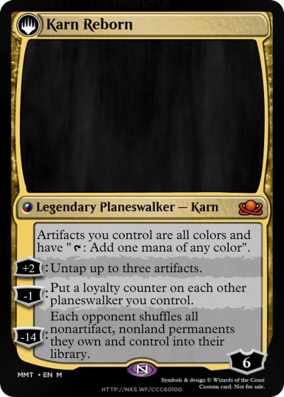 MTGNexus - The Reconstruction of Karn // Karn Reborn