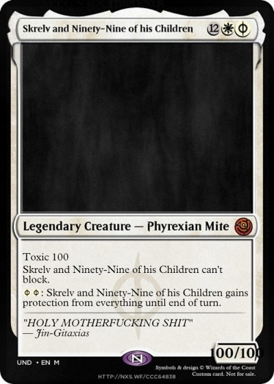 MTGNexus - Skrelv and Ninety-Nine of his Children