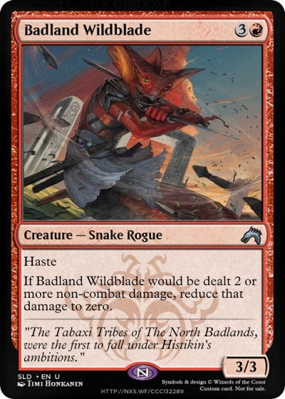 MTGNexus - Badland Wildblade
