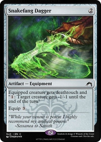 MTGNexus - Snakefang Dagger