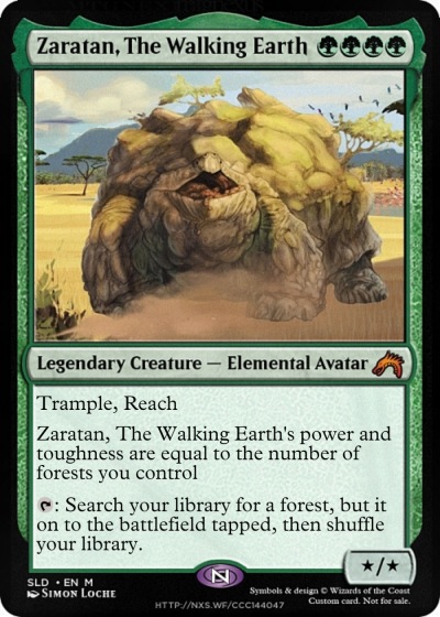 MTGNexus - Zaratan, The Walking Earth