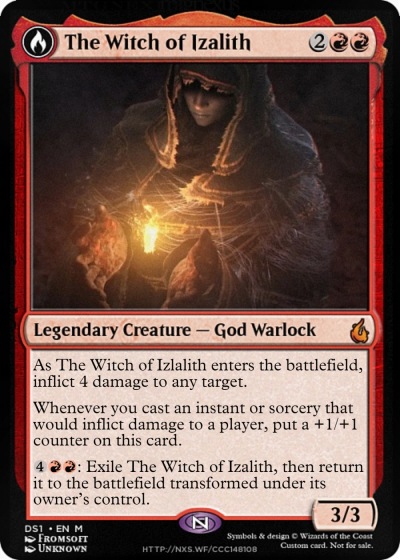 MTGNexus - The Witch of Izalith // The Witches' Great Firestorms
