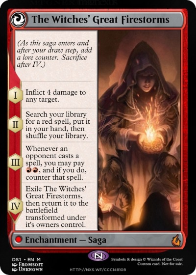 MTGNexus - The Witch of Izalith // The Witches' Great Firestorms