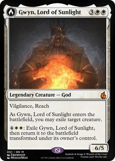 MTGNexus - Gwyn, Lord of Sunlight // Gwyn's Mighty Bolts
