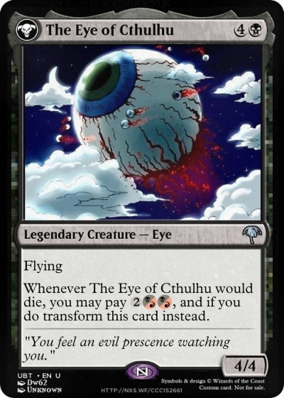 MTGNexus - The Eye of Cthulhu // The Maw of Cthulhu