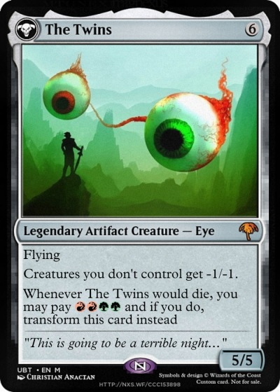 MTGNexus - The Twins // Retinazer and Spazmatism