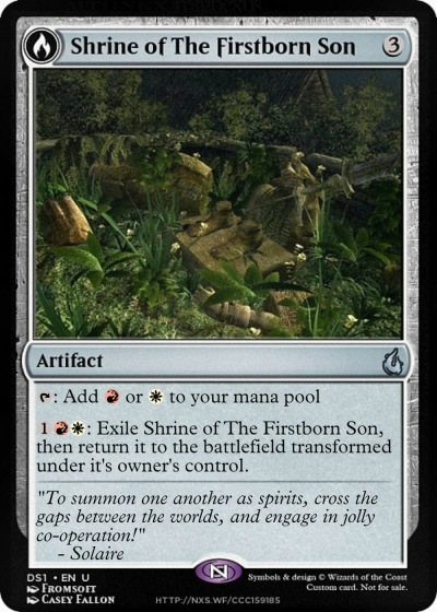 MTGNexus - Shrine of The Firstborn Son // The Warriors of Sunlight