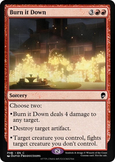 MTGNexus - Burn it Down