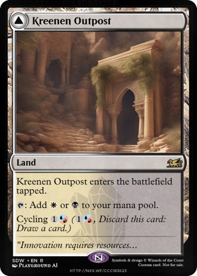 MTGNexus - Kreenen Outpost // Kreenen Undercity