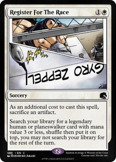 MTGNexus - Steel Ball Run