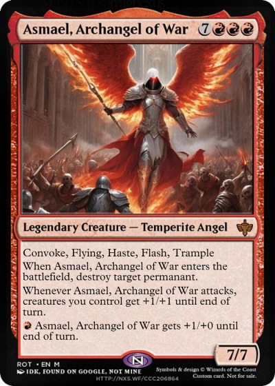 MTGNexus - Asmael, Archangel of War