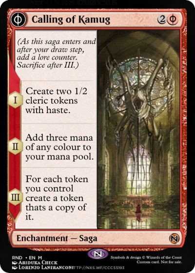 MTGNexus - Calling of Kamug // Kamug, Chosen to Destroy