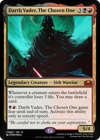 MTGNexus - Darth Vader, The Chosen One