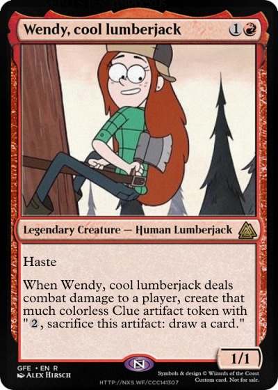 MTGNexus - Wendy, cool lumberjack