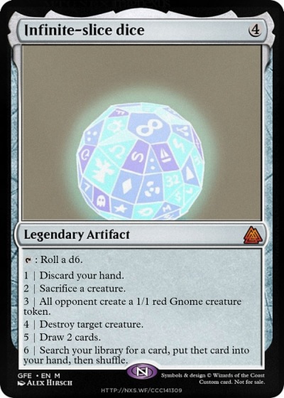 MTGNexus - Infinite-slice dice