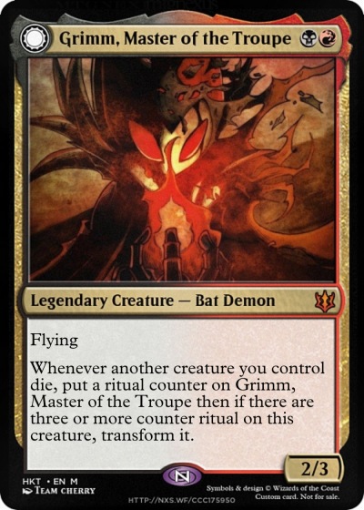 MTGNexus - Grimm, Master of the Troupe // Nightmare King Grimm
