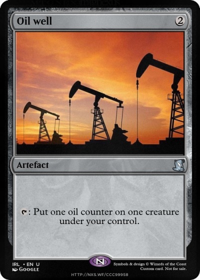 MTGNexus - Oil well