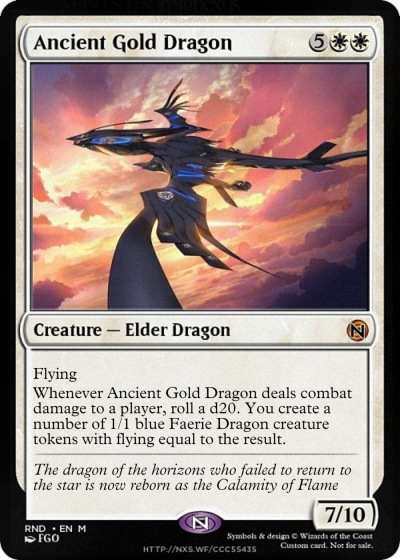 MTGNexus - Ancient Gold Dragon
