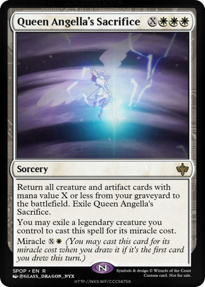 MTGNexus - Queen Angella's Sacrifice