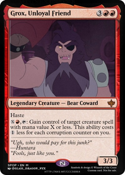 MTGNexus - Grox, Unloyal Friend