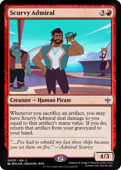 MTGNexus - Scurvy Admiral