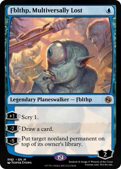 MTGNexus - Fblthp, Multiversally Lost