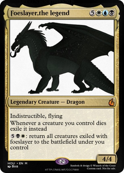 MTGNexus - Foeslayer,the legend