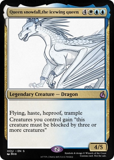 MTGNexus - Queen snowfall,the icewing queen