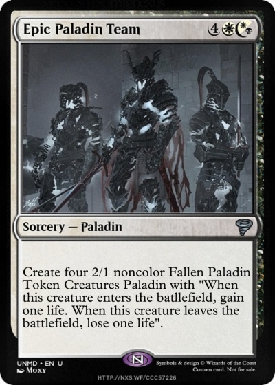 MTGNexus - Epic Paladin Team
