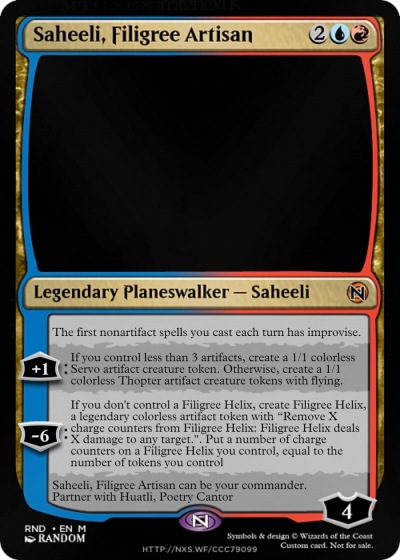 MTGNexus - Saheeli, Filigree Artisan