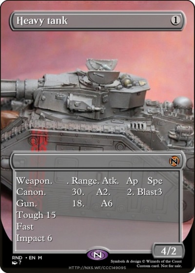 MTGNexus - Heavy tank